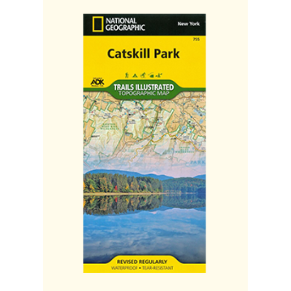 Adirondack Catskill Park Map – Trailhead Kingston