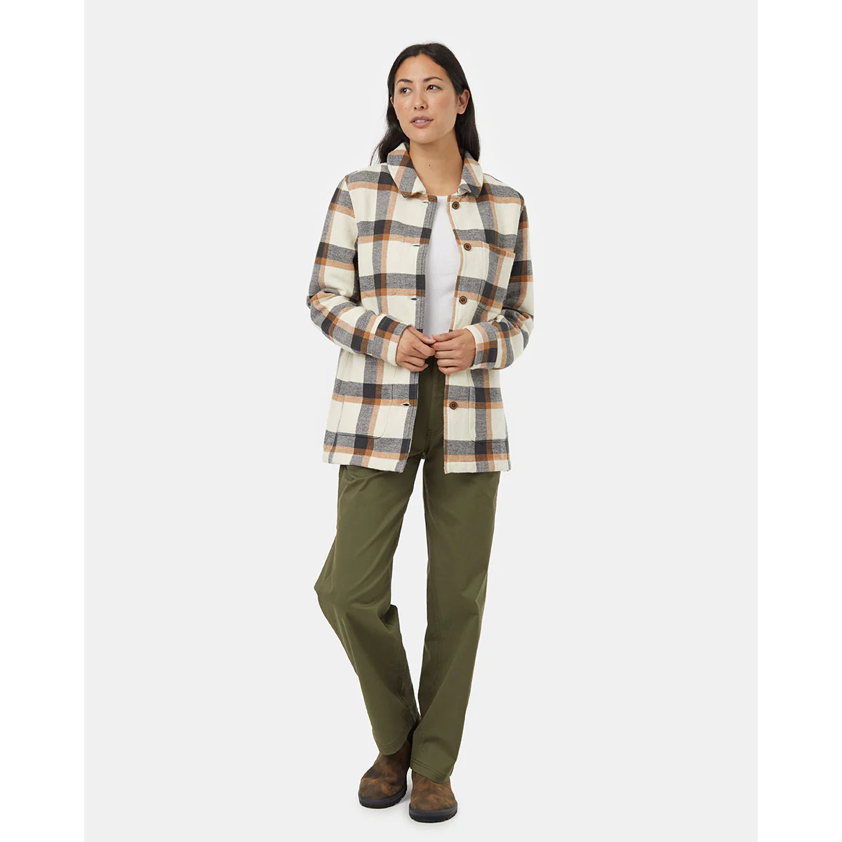 Tentree Flannel Utility Jacket Women's – Trailhead Kingston